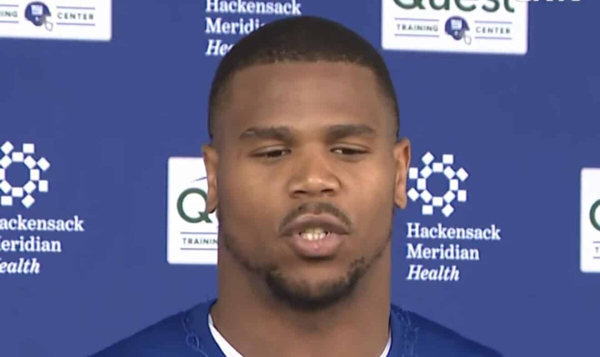 Giants Abdul Carter Ankle Injury Practice June 2026 | Linxi News