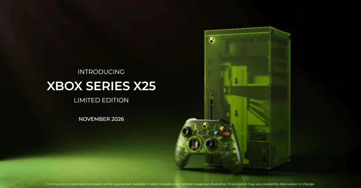 Microsoft Xbox 25th anniversary limited edition console release date ...